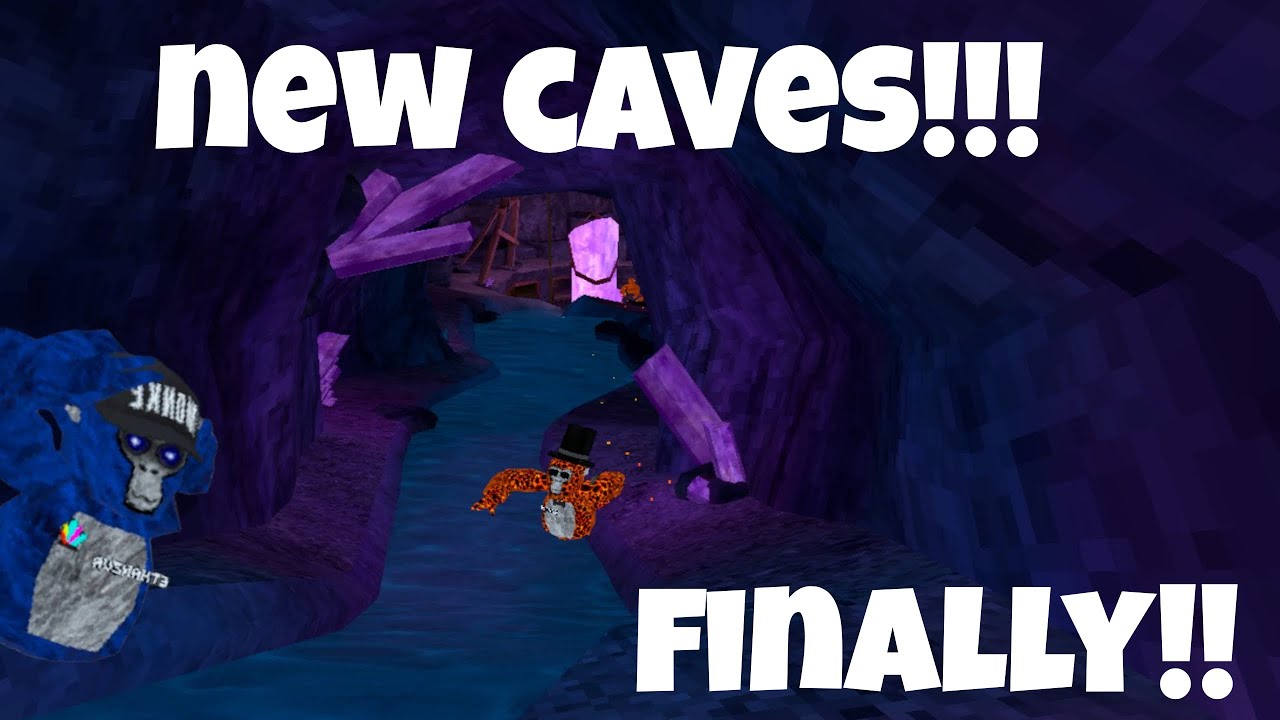 NEW CAVES REVAMP UPDATE! #gorillatag #caves - YouTube