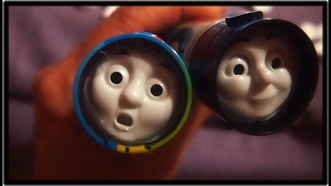 Shock and Funny Face of "Thomas and Friends" Candy Ramune - YouTube