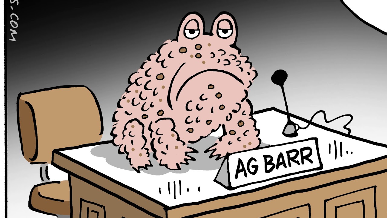 7 scathingly funny cartoons about William Barr's Senate subterfuge ...