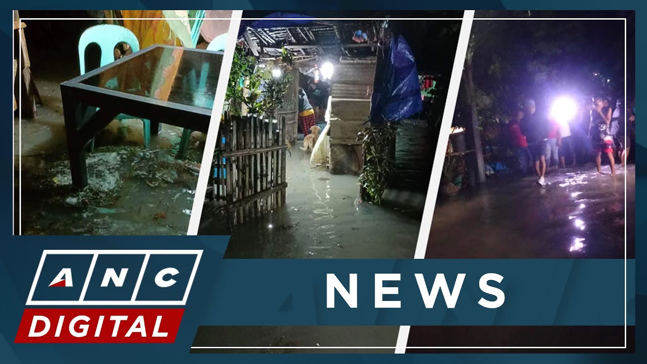 12 families in Eastern Samar evacuated due to flooding | ANC - YouTube