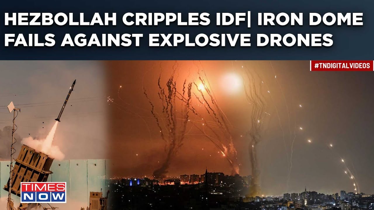 Hezbollah Cripples IDF As Iron Dome Fails To Block Explosive Drones ...