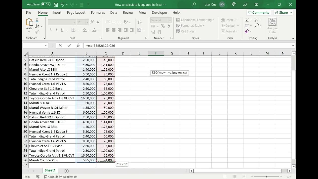 how-to-calculate-r-squared-in-excel-youtube