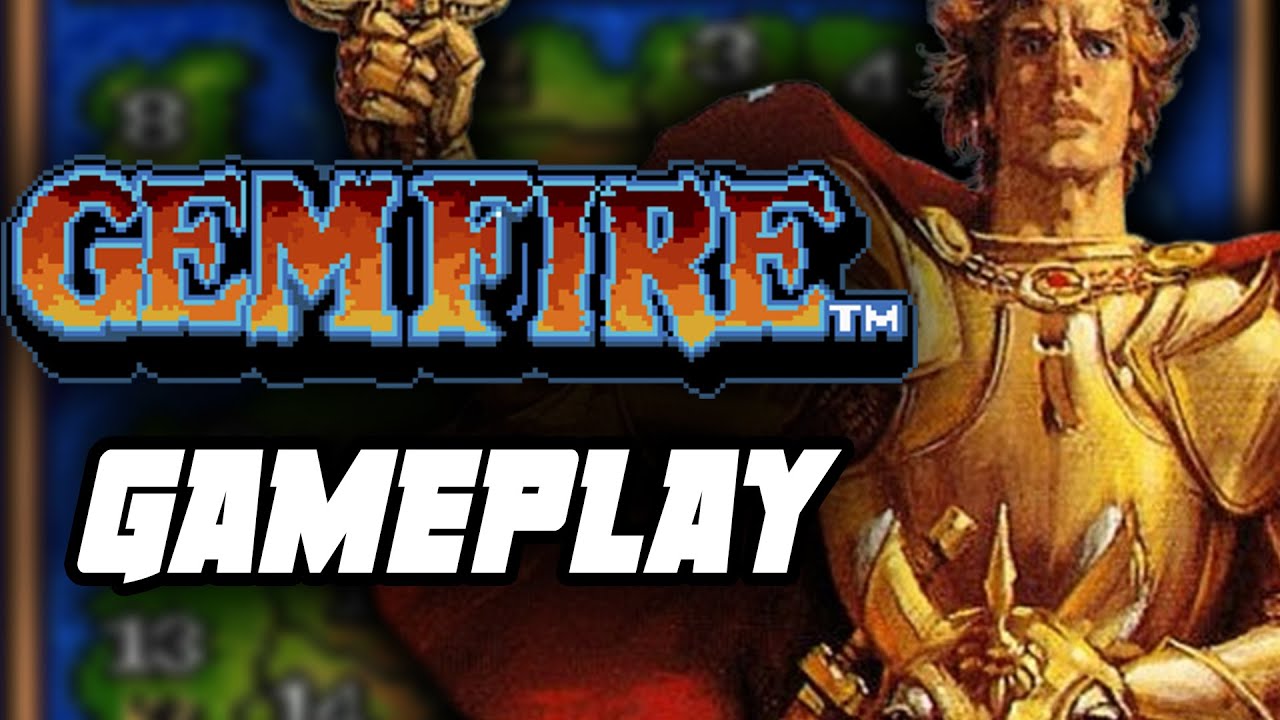 GEMFIRE SNES: GAMEPLAY DESSE CLÁSSICO DE ESTRATÉGIA! Super Nintendo ...