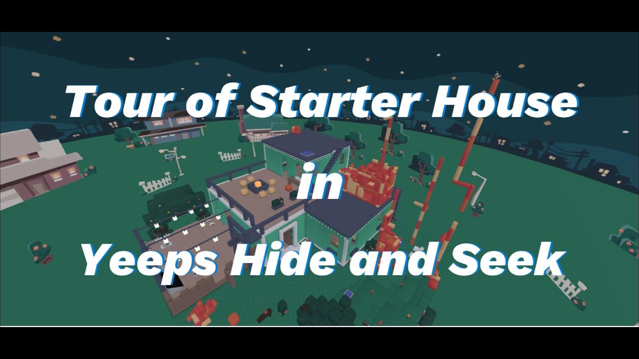 Tour of Starter House In Yeeps For New Players - YouTube