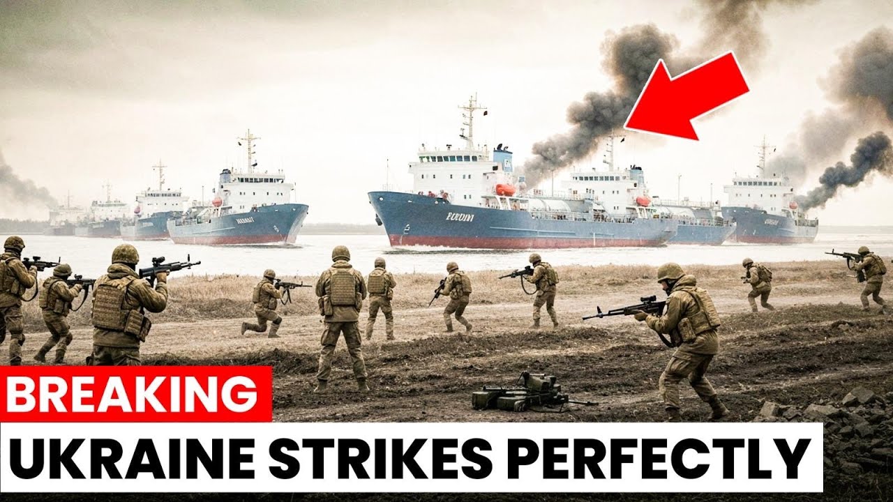 17 Russian Supply Ships ENTERED Ukraine’s Drone Kill Zone — Then THIS ...