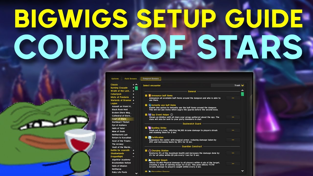 Bigwigs Setup Guide: Court of Stars - YouTube