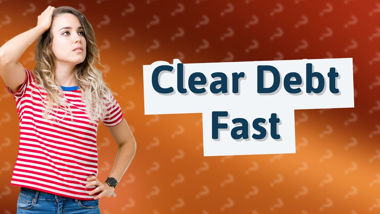 How to clear debt fast? - YouTube