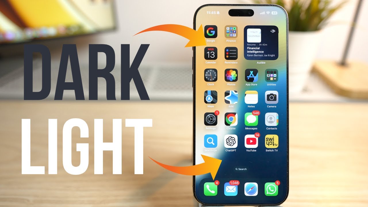 How to Enable Dark Mode Icons on Your iPhone | iOS 18 - YouTube