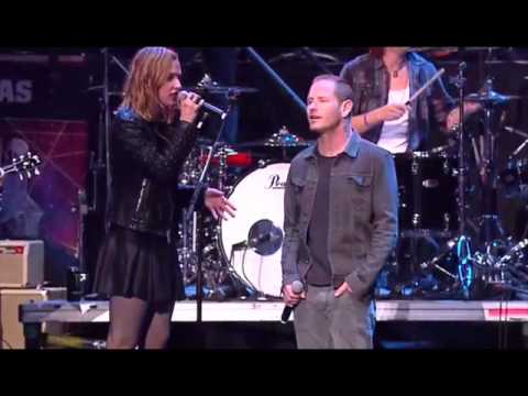 Corey Taylor w/ Halestorm, Hunger Strike – Motionless in white w/ Rob ...