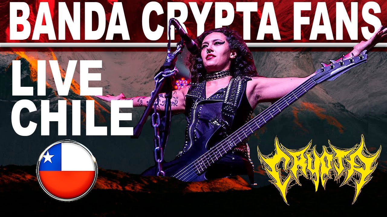 BANDA CRYPTA LIVE SANTIAGO DO CHILE - YouTube