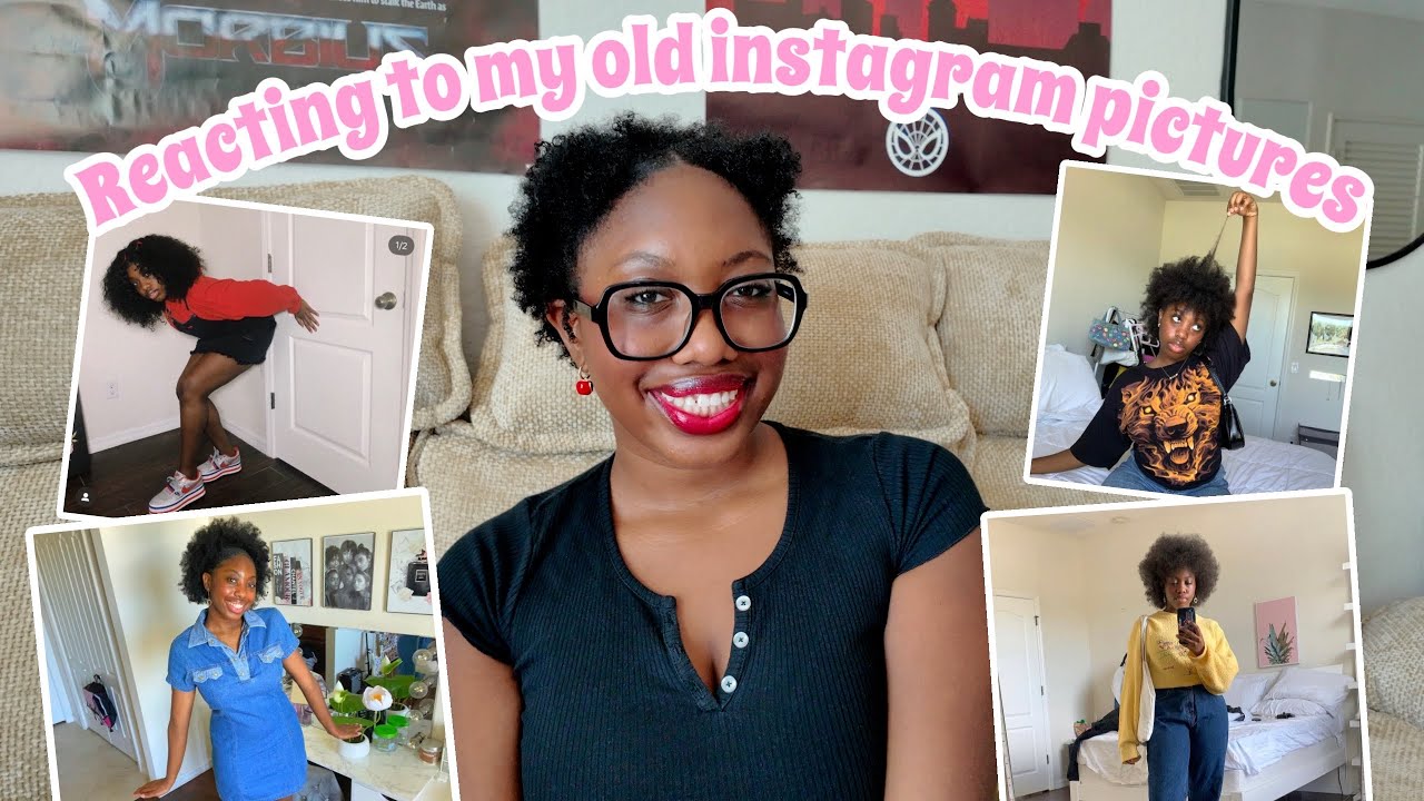 Reacting to my old instagram pictures… my prime era - YouTube