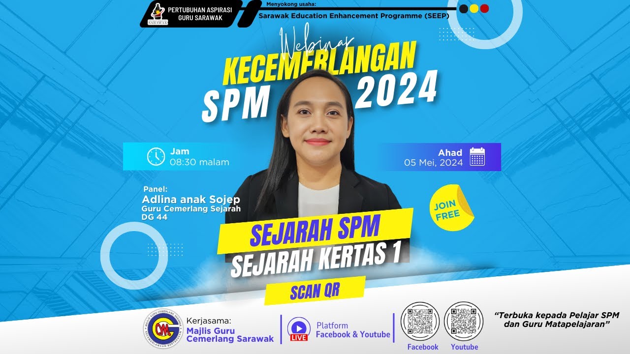 WEBINAR KECEMERLANGAN SPM 2024 - YouTube