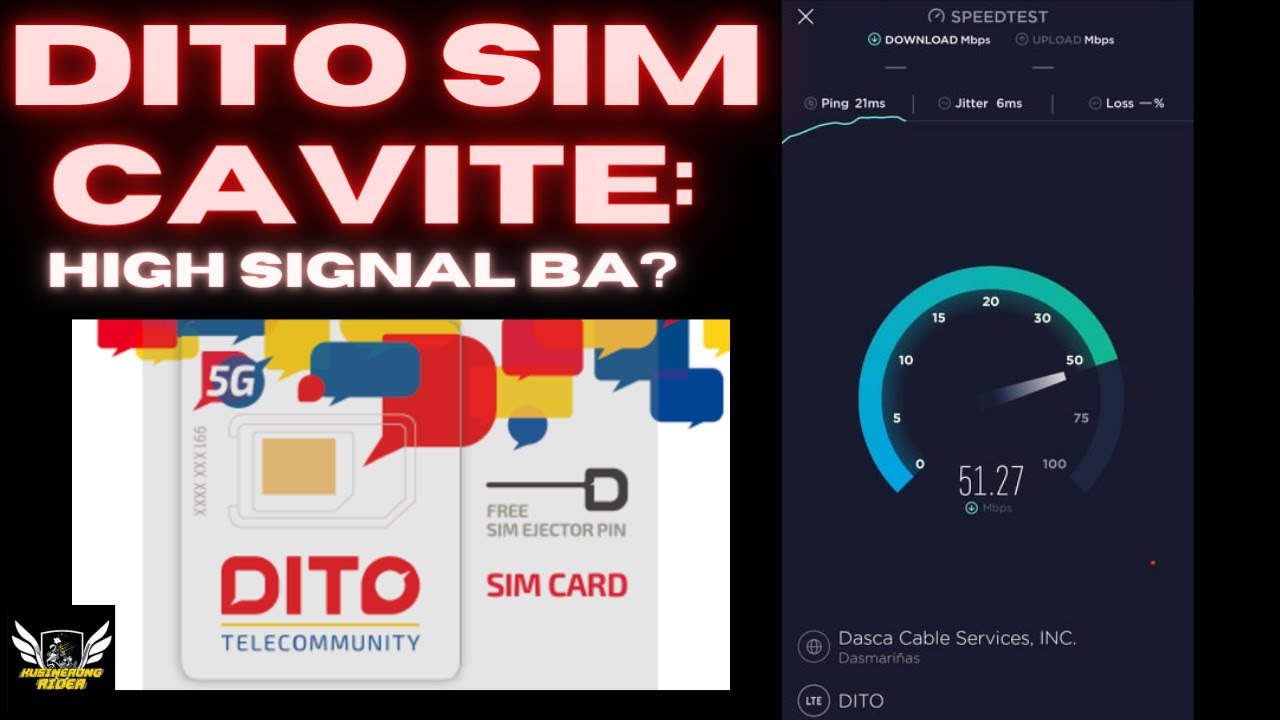 DITO SIM OK BA SA CAVITE AREA | GAANO KATAAS SIGNAL - YouTube