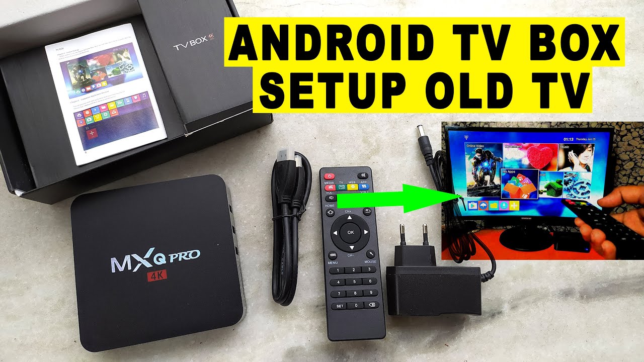 How To Turn Old TV Into Smart Android TV - Android TV Box Setup Old TV - YouTube