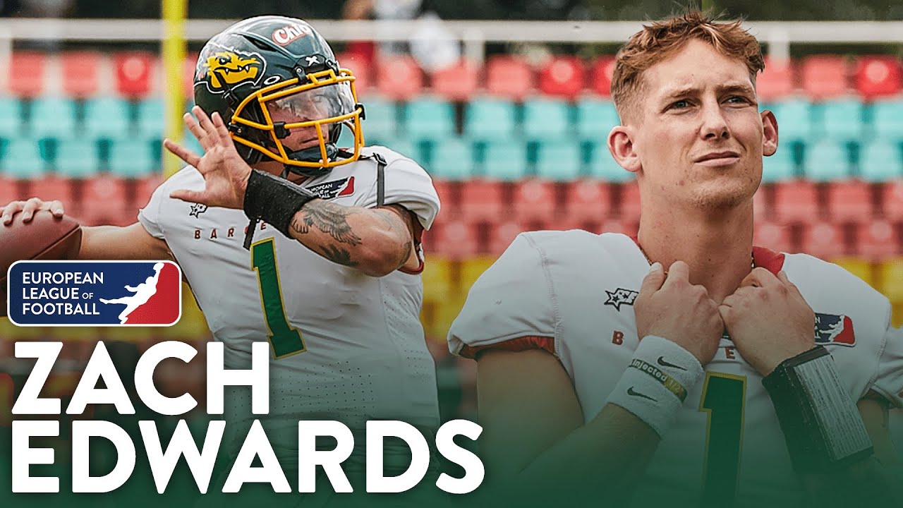 Zach Edwards | Season Highlights Barcelona Dragons | Season 2021 - YouTube