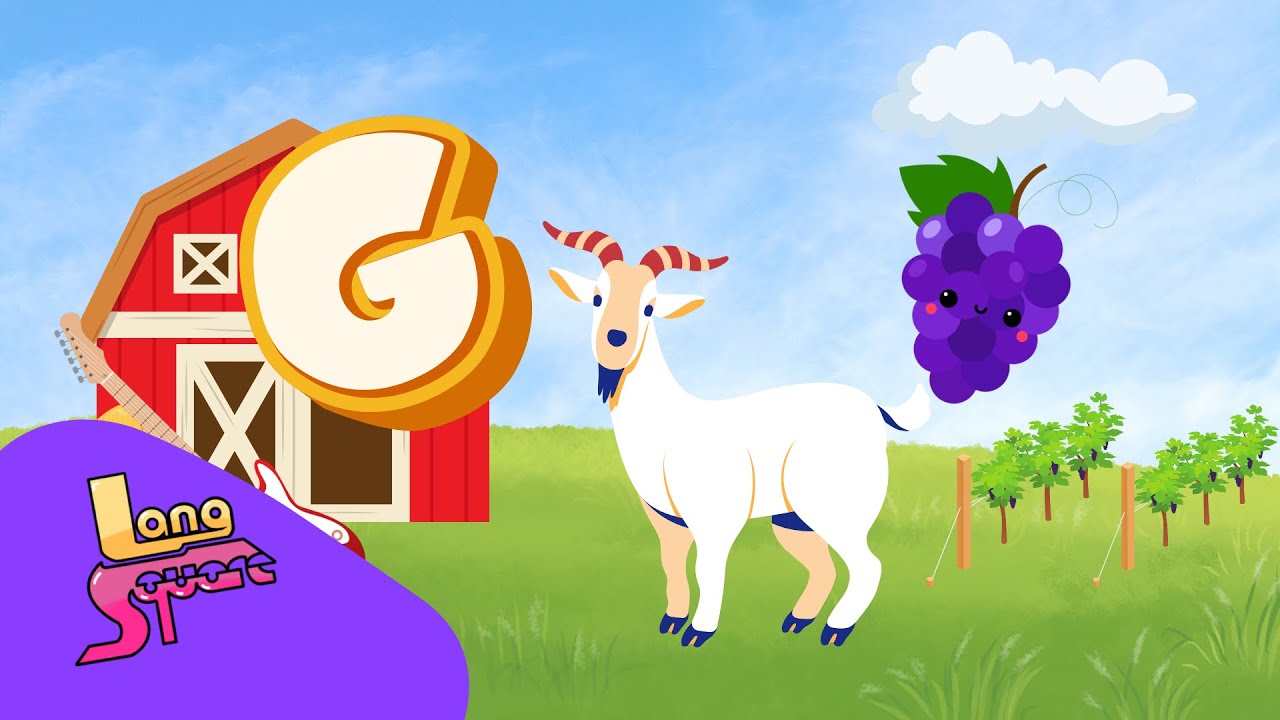 The Letter G Song | G is for Goat | Learn the ABCs | LangSquare #kids # ...
