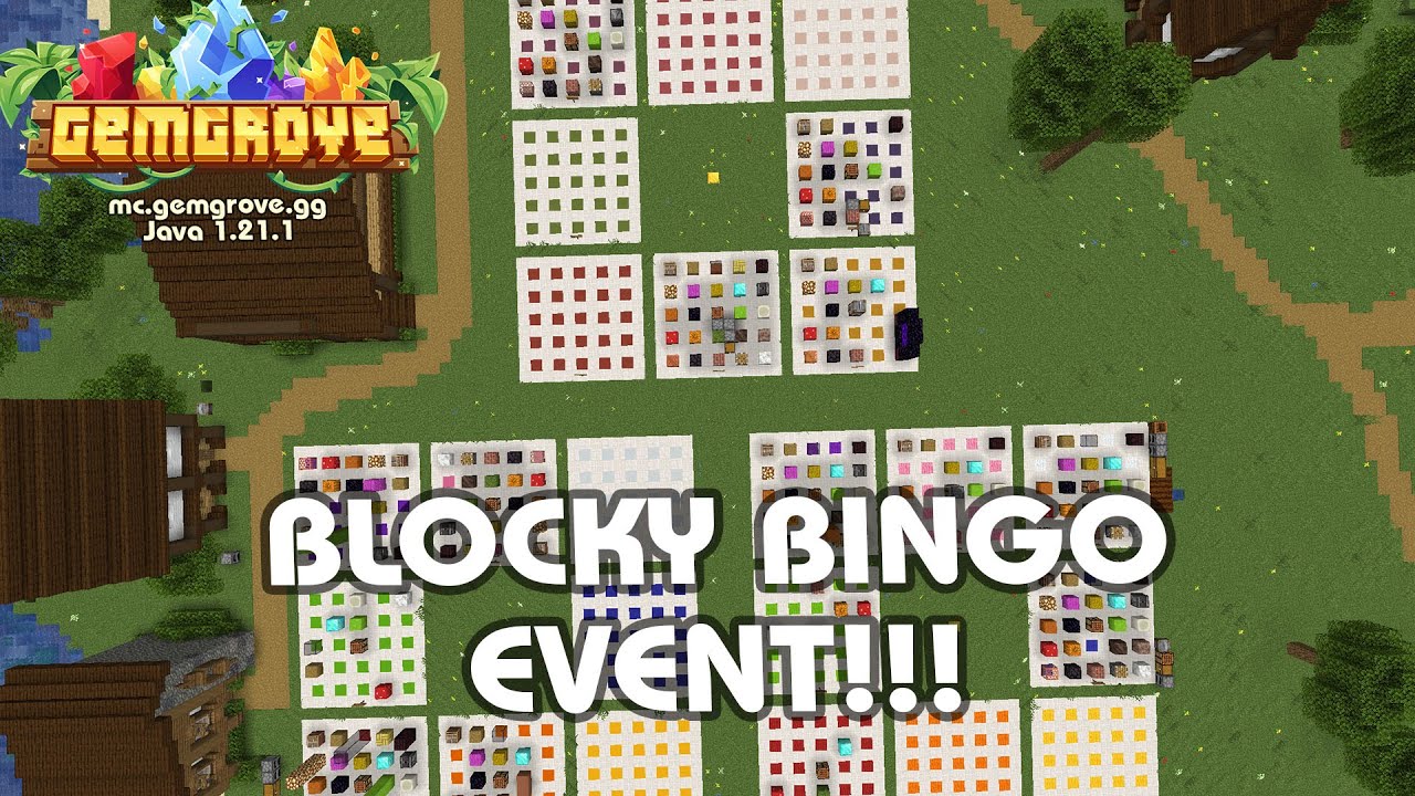 BLOCKY BINGO EVENT!!! | Minecraft SMP | Ep. 73 - YouTube