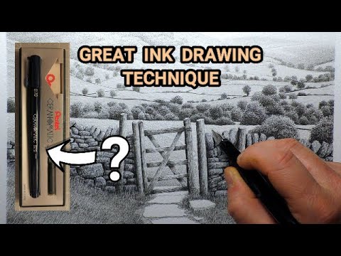 Ink And Graphite The Perfect Drawing Combination + Interesting drawing ...