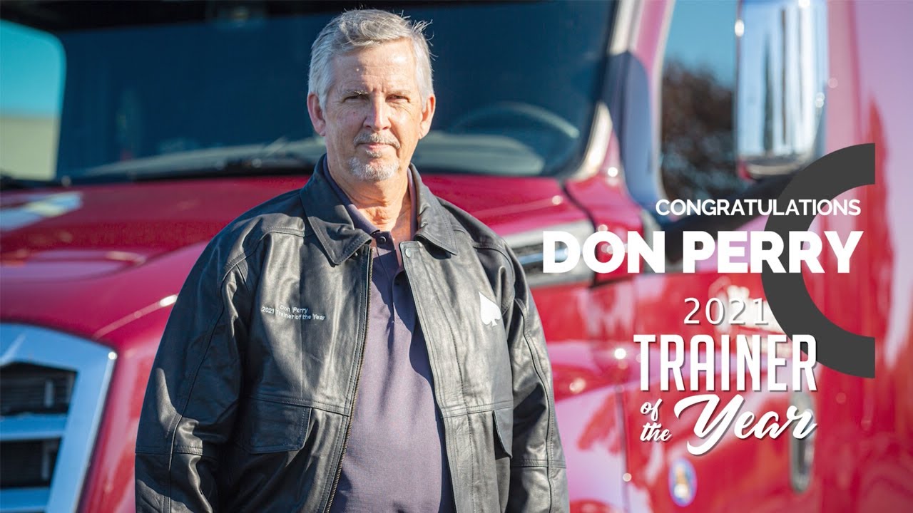 Congratulations to our 2021 Trainer of the Year, Don Perry! - YouTube