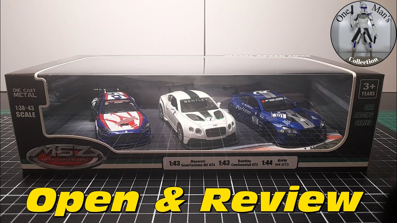 Diecast Triple Pack 1/43 Scale by Metal Speed Zone - Open & Review ...