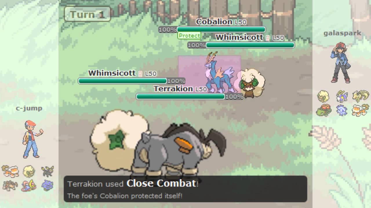 Pokemon Showdown Double Battle! - YouTube