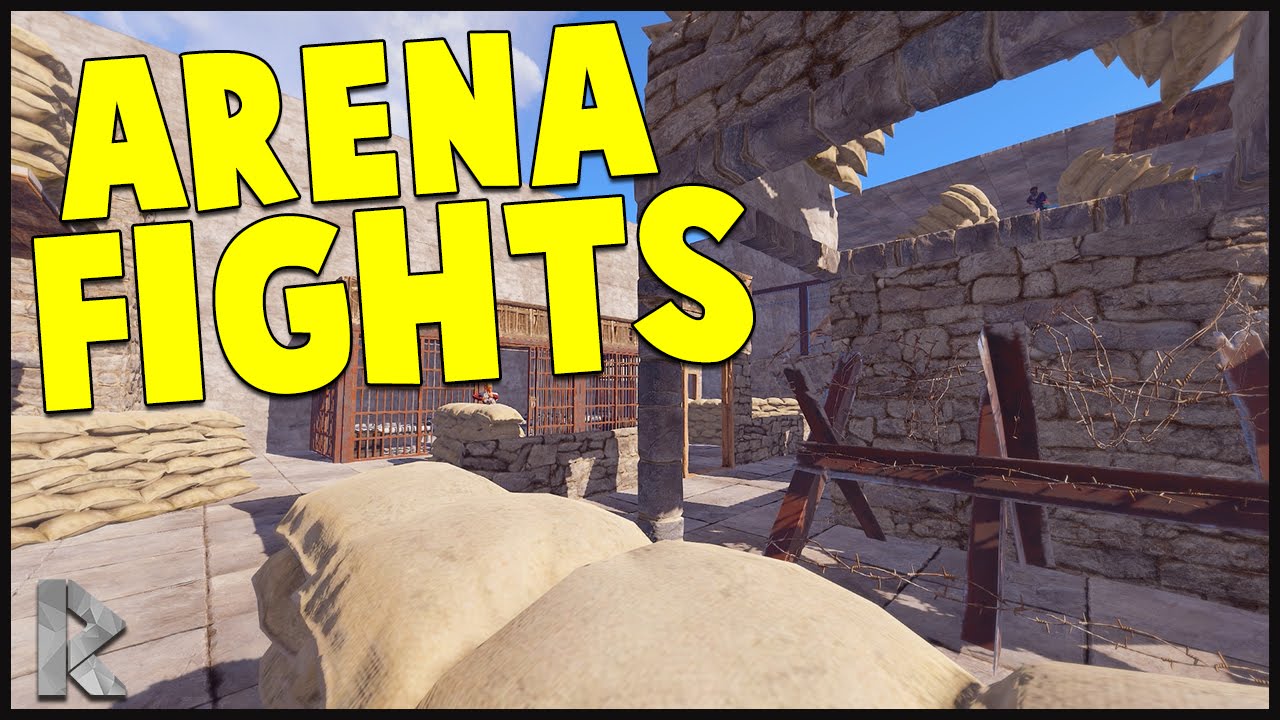 Rust Arena Fights! - Melee, Bows & More! - YouTube