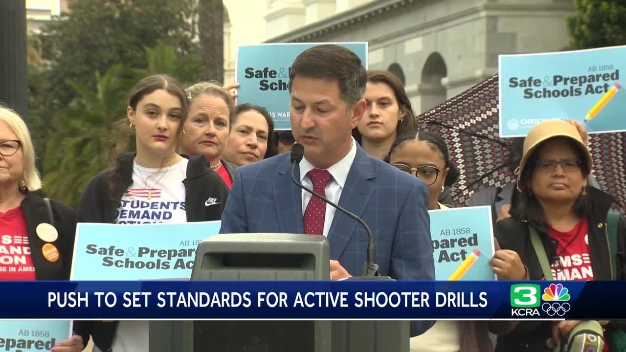 Advocates push for new standards in California school shooter drills ...