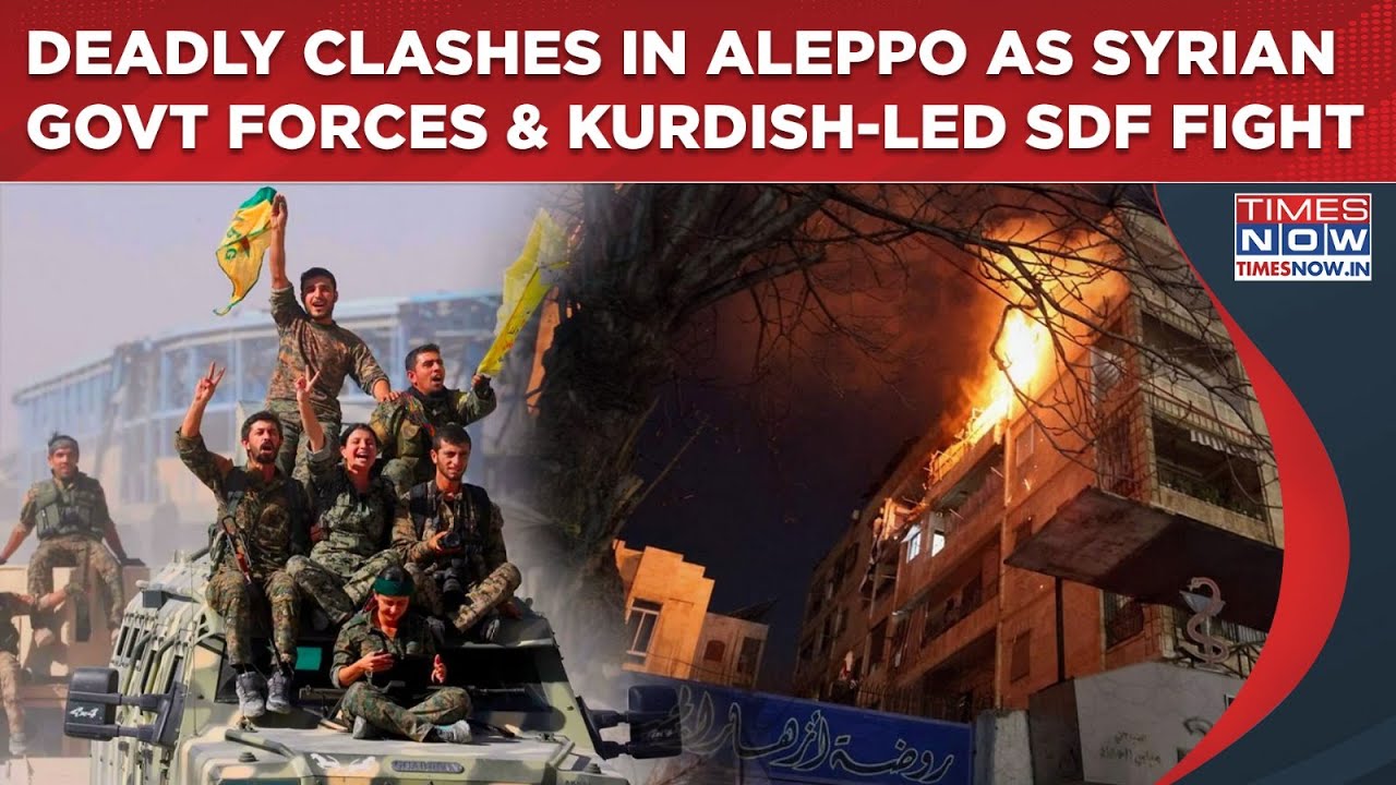 Deadly Aleppo Clashes: Shelling As Sharaa's Forces Fight Kurdish Led ...