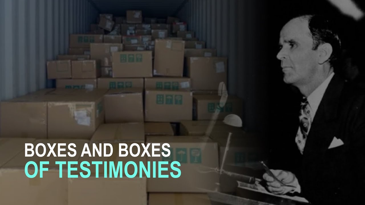 Boxes of Testimonies - YouTube