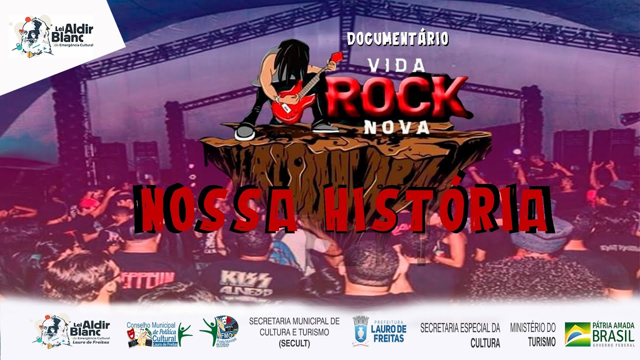 Documentário: VIDA ROCK NOVA - Nossa História - YouTube
