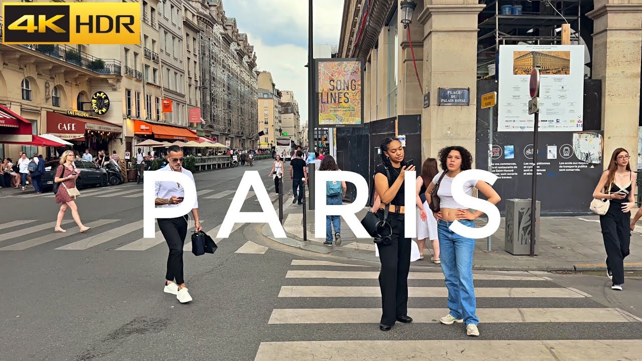 Strolling Through 🇫🇷Paris Summers I A Summer in the City of Light [4K HDR] - YouTube