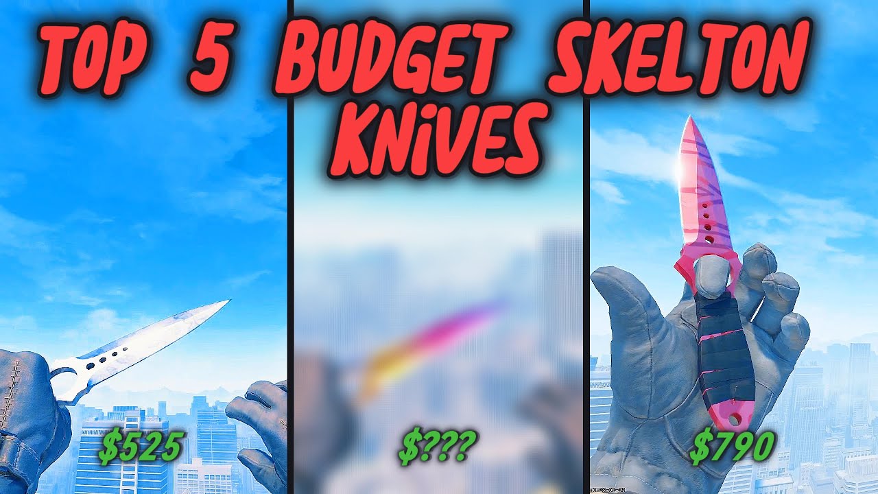 Top 5 Best Budget Skeleton Knives In CS2 (2025) - YouTube