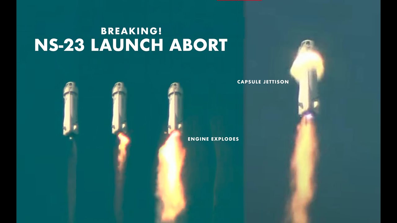 Blue Origin Launch Failure - YouTube