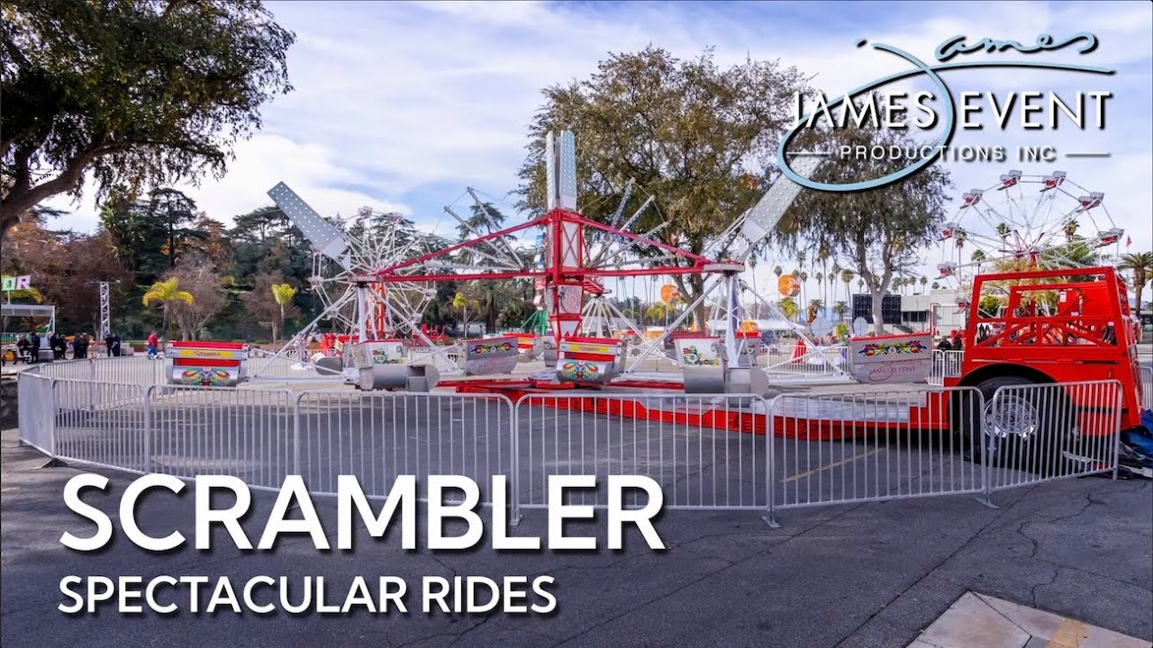 James Event Productions - Spectacular Rides - Scrambler - YouTube