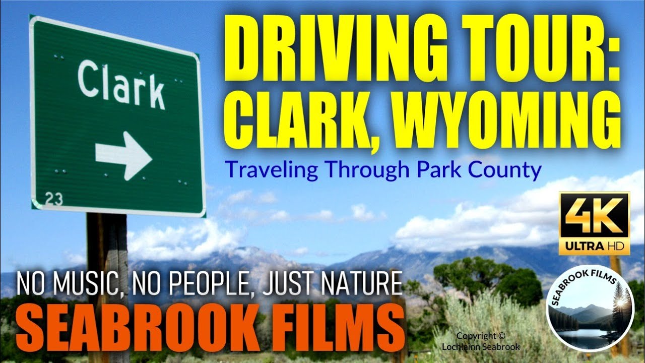 Driving Tour: Clark, Wyoming - Traveling Through Park County - YouTube