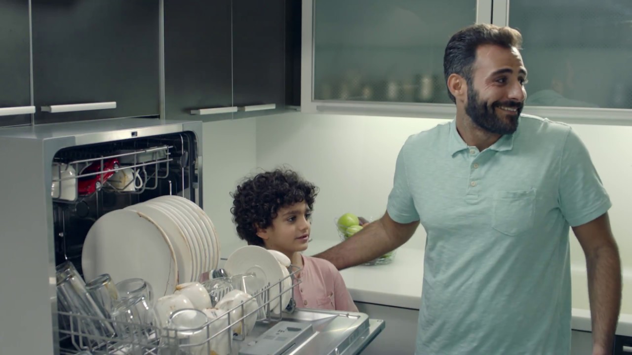 Midea Dishwasher (Arabic) - YouTube