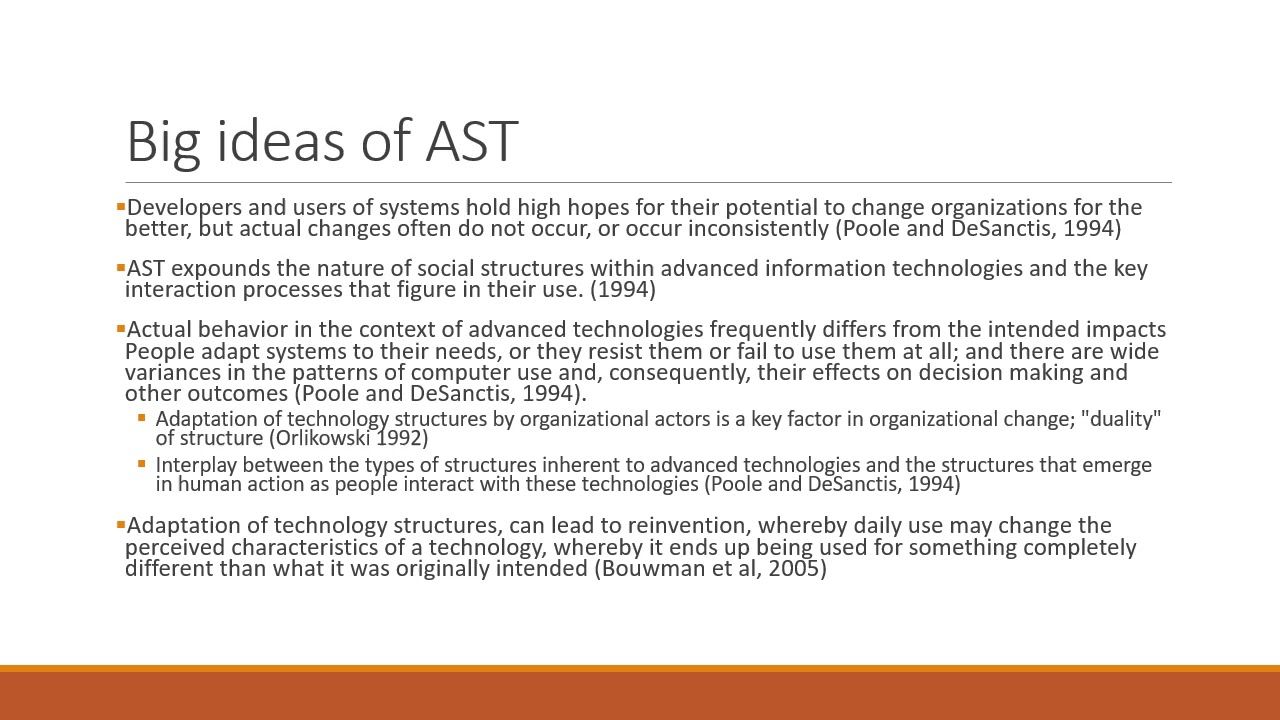 Adaptive Structuration Theory - YouTube