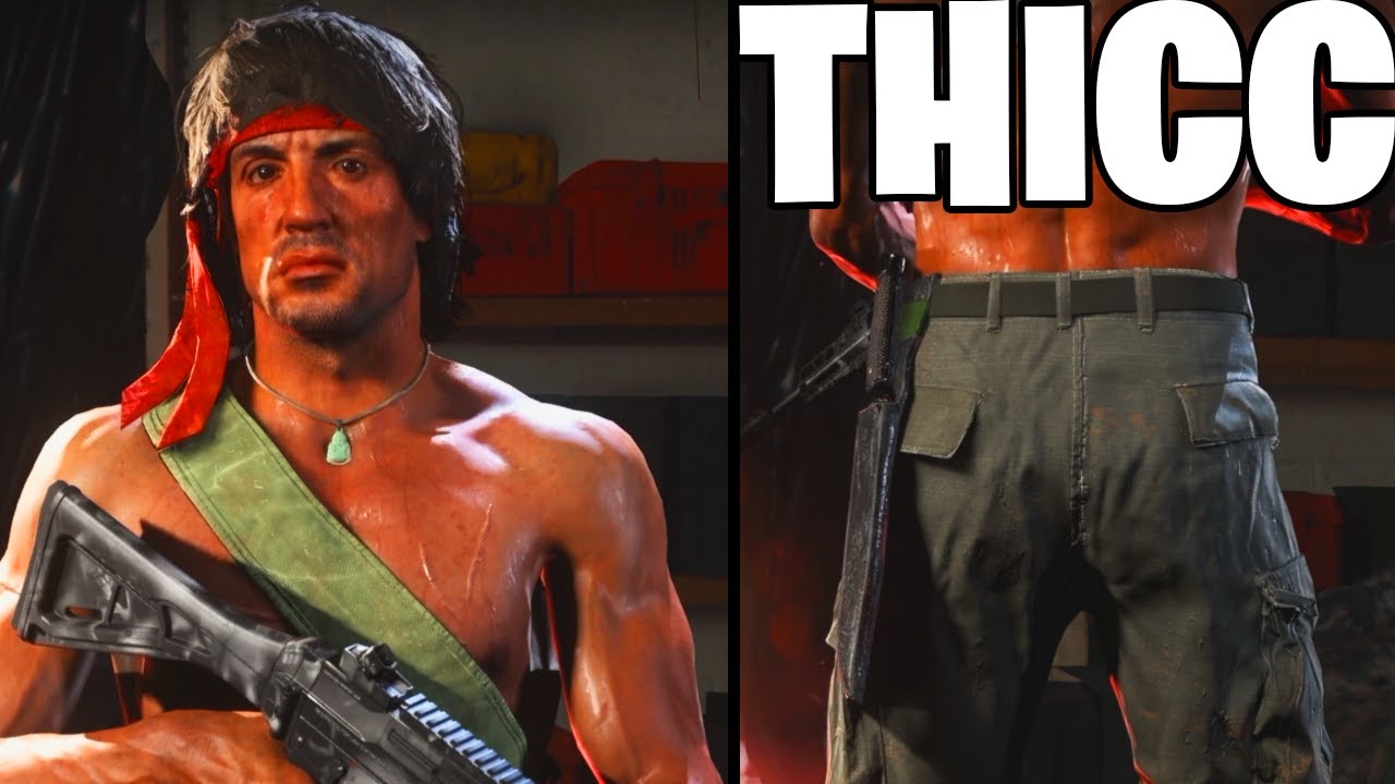 Newest THICCEST Cutest Operator In Call of Duty... RAMBO - YouTube