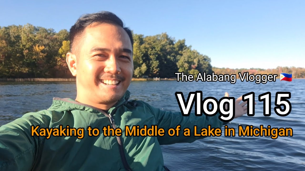 Kayaking to the Middle of a Lake in Michigan | Tamarack Lake | Vlog 115 ...