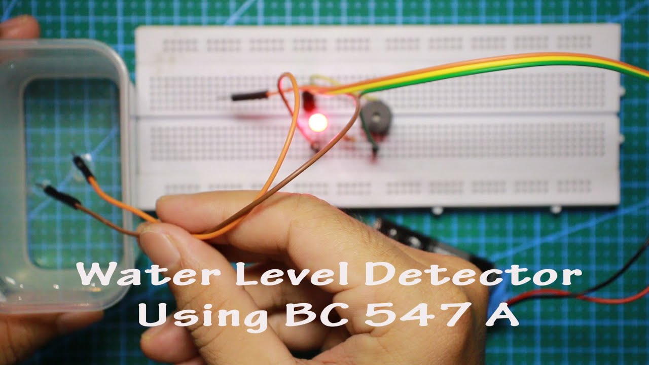 Cara membuat pendeteksi level air - YouTube