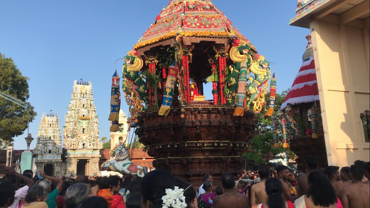 Karainagar Sivan Temple Chariot Festival - YouTube