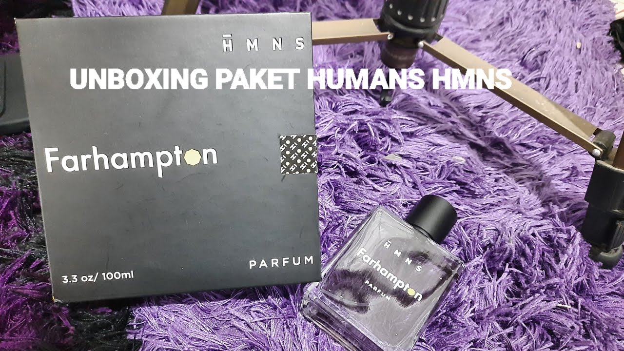 UNBOXING PAKET DARI HMNS FARHAMPTON - YouTube