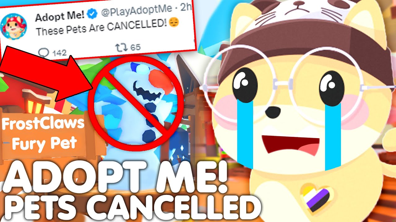 ⚠️*BEWARE* 😡ADOPT ME CANELLED THESE PETS!👀 (WORST UPDATE) EVERYONES ...