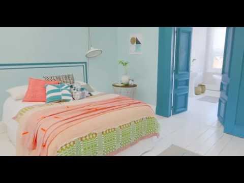Discover Stylish Teal and Orange Bedroom Décor Ideas with Dulux
