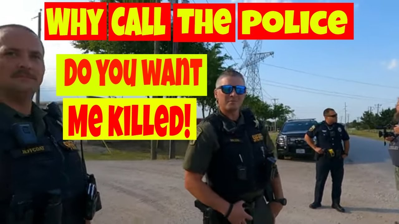 Why call the police. Do you want me kil*ed? 1st amendment audit - YouTube