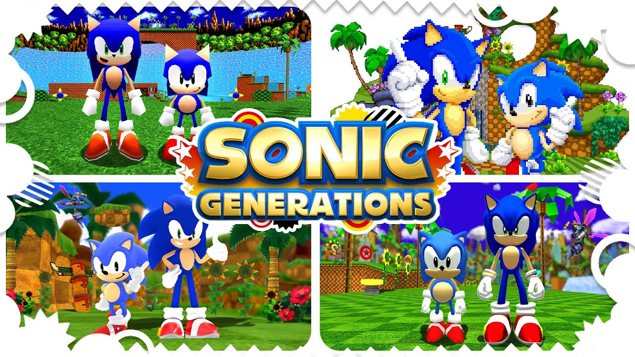 The Sonic Generations Recreations Collection - YouTube