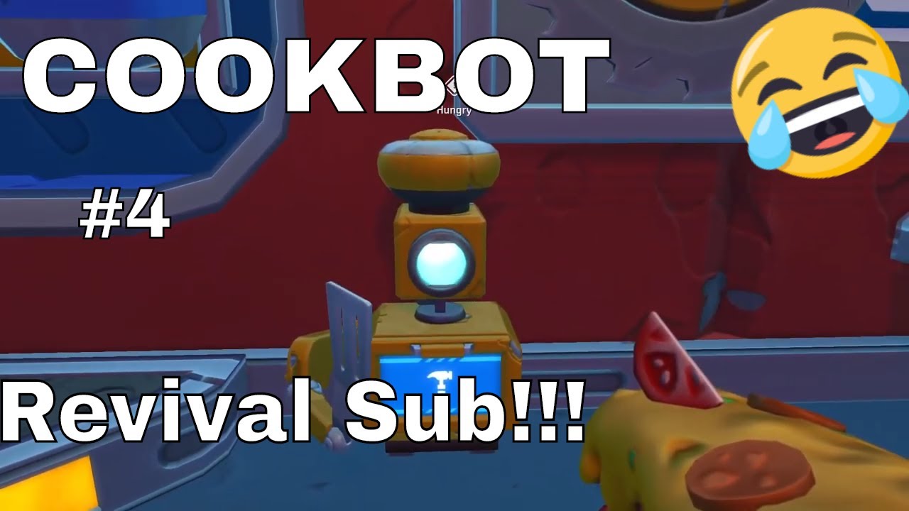 SCRAP MECHANIC SURVIVAL: COOKBOT AND REVIVAL SUB #4 - YouTube