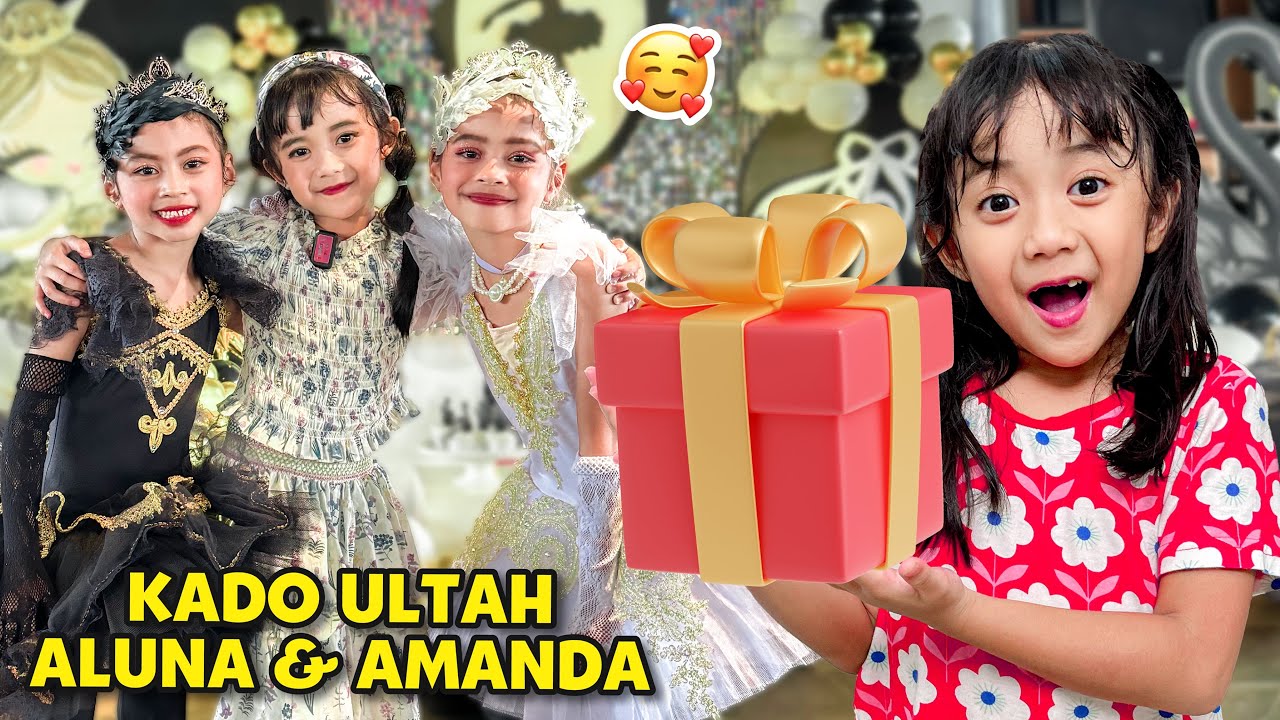 SAMANTHA BELI KADO ULANG TAHUN ALUNA DAN AMANDA DI BALI 😍 - YouTube