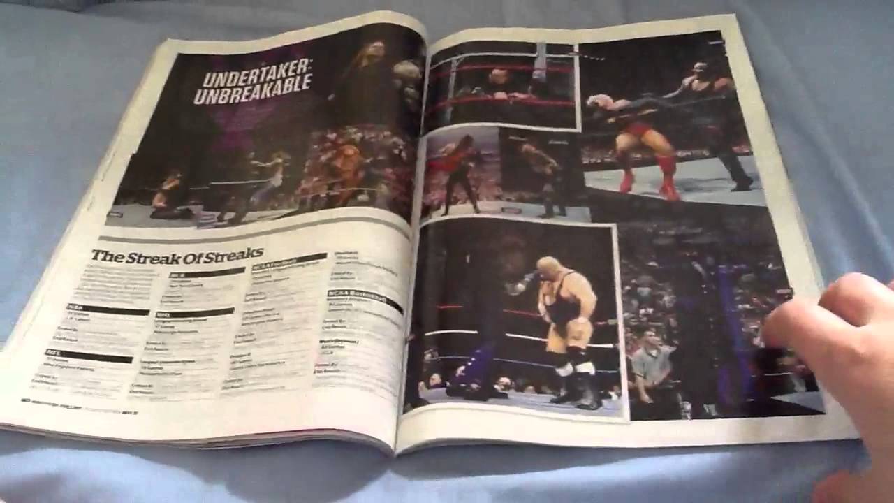 Wwe big magazine review 2012 - YouTube