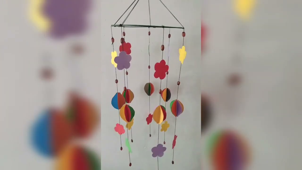 Baby Bedroom Decor Idea//Easy Paper craft - YouTube